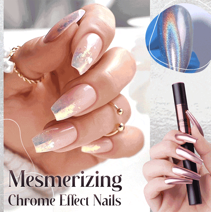 Galaxy Chrome Nail Powder Pen – britishen