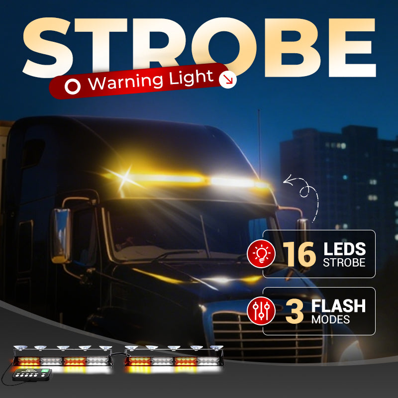 Windshield Suction Cup Strobe Warning Light for Vehicles🚗 – britishen