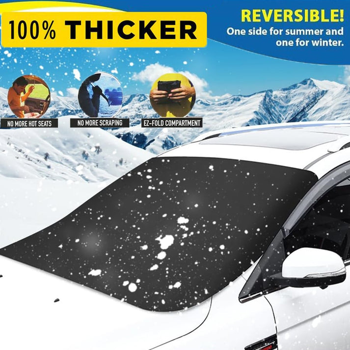 📢📢50 % OFF !!⏰⏰2025 Upgraded Car Windshield Magnetic Snow Cover – britishen