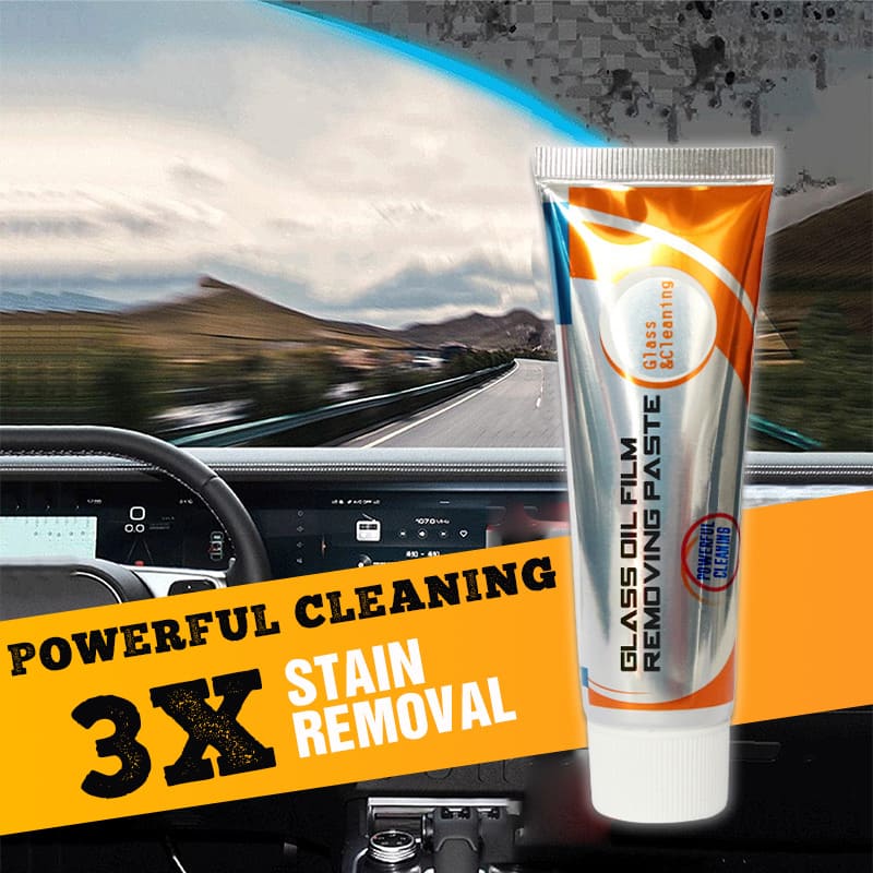 Glass Oil Film Removing Paste ♻Safety and Long-term Protection♻ – britishen