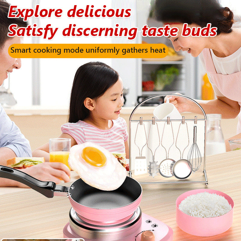 🎁[Best Gift For Kid]🍳Children's Real Cooking Mini Kitchen Toys - 22 PC ...